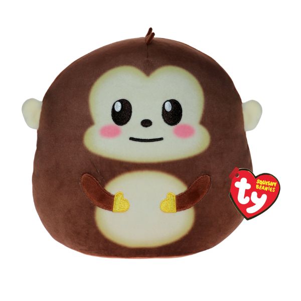 Matteo Monkey Squishy Beanie - 14 inch